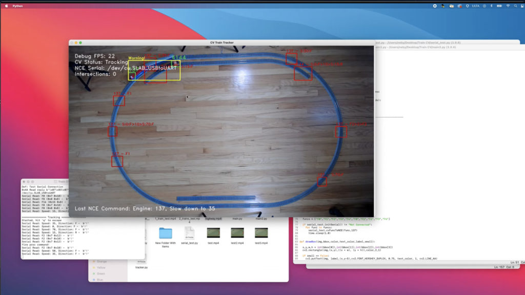Running a small model train layout with Computer Vision (OpenCV ...